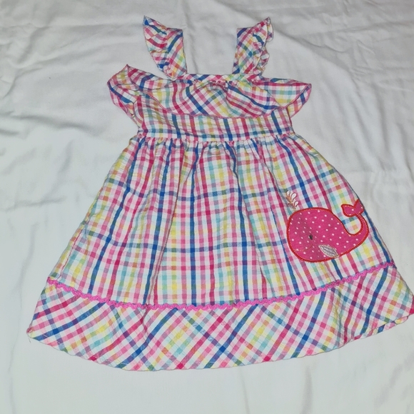 Nannette | Dresses | Little Girls Multicolor Whale Dress | Poshmark